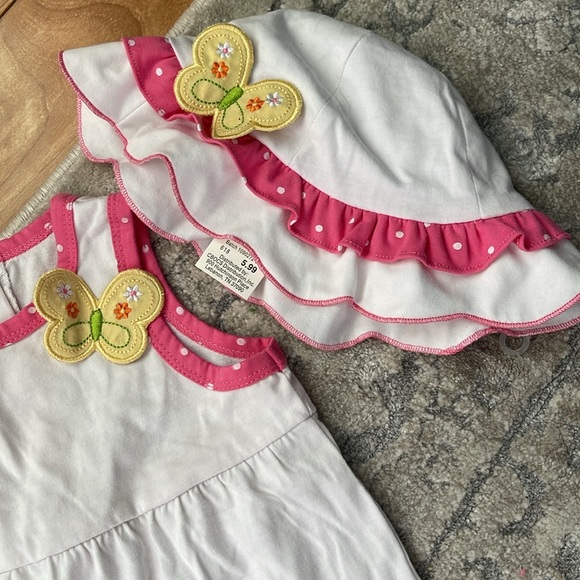 Cre8Ions | Dresses | Cre8ions Nwt 2t Easter Dress And Hat | Poshmark